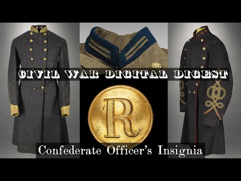 Confederate Officer's Insignia - Civil War Uniforms reviewed