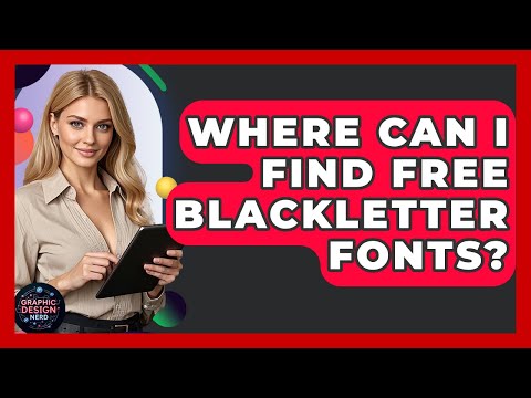 Where Can I Find Free Blackletter Fonts? - Graphic Design Nerd