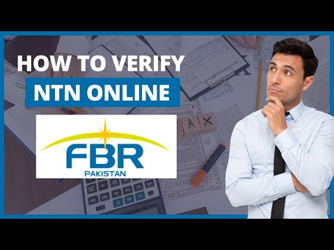How to Verify NTN Online on FBR 2024 | Online NTN Verification