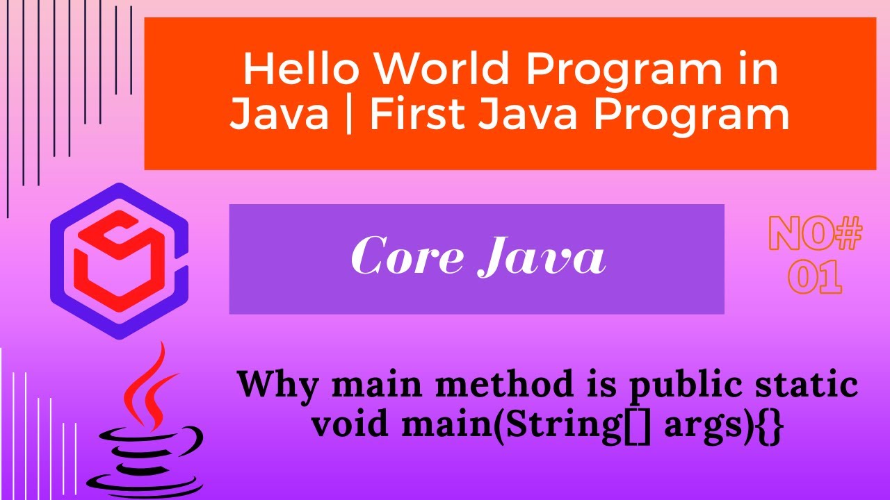 Hello World | First Program in Java | How to compile & run java program using cmd | Java Seeker