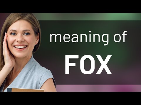 Fox • definition of FOX