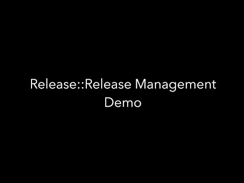 Release::Release Management Demo Q4FY20