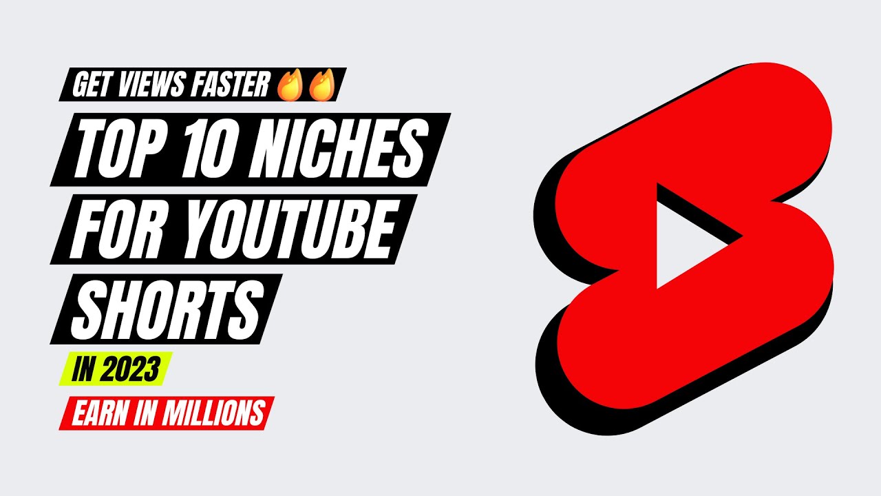 Top 10 YouTube Shorts Ideas or Niches for Beginners in 2023