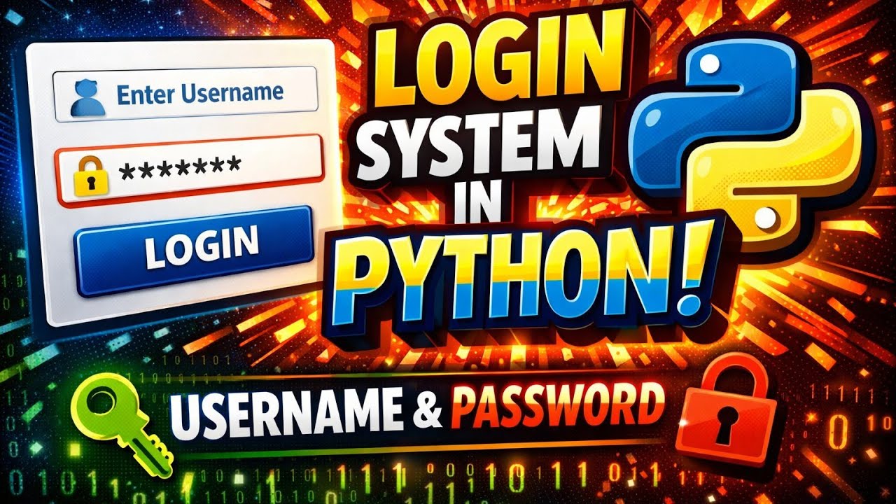 Login program(username & password) in python #pythontutorial #class11#computersciencewithpython