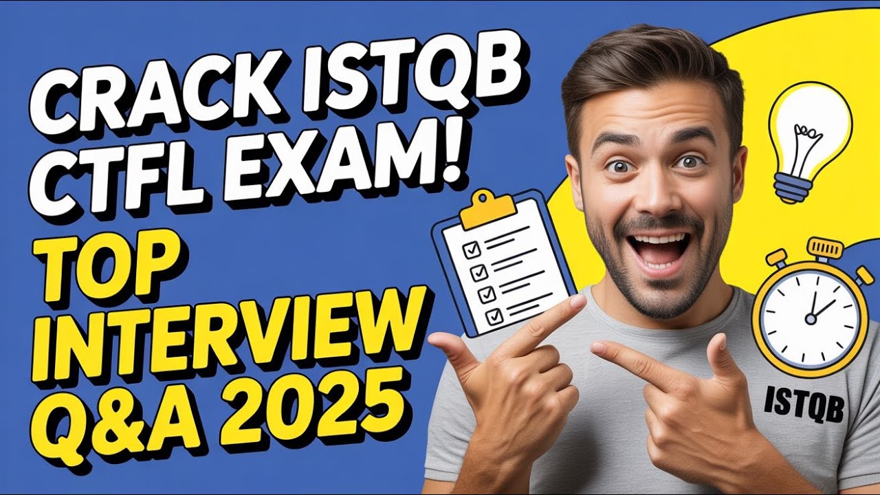 ISTQB CTFL Foundation Interview Questions and Answers | Tips for Cracking ISTQB Exam | TestPrep