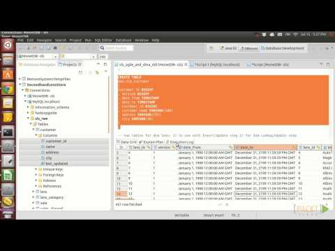 Learn Pentaho Data Integration Tutorial Creating a Slowly Changing Dimension Type 2 | packtpub ...
