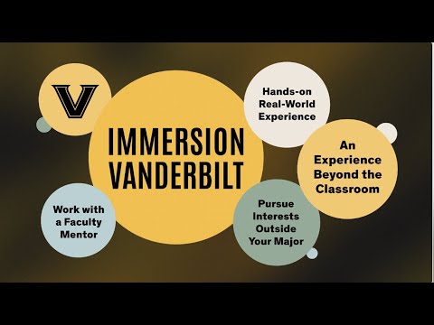Students share the stories behind their Immersion Vanderbilt projects