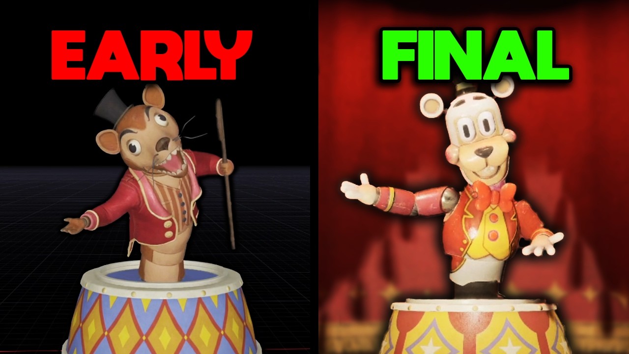 FNAF Secret of the Mimic Unused Graphics, Models & More! | LOST BITS [TetraBitGaming]