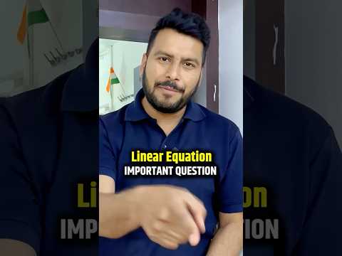 Class 10 Maths Ch 3 Linear Equations Guaranteed Qs in Exam | Board Exam 2025 #shorts #class10