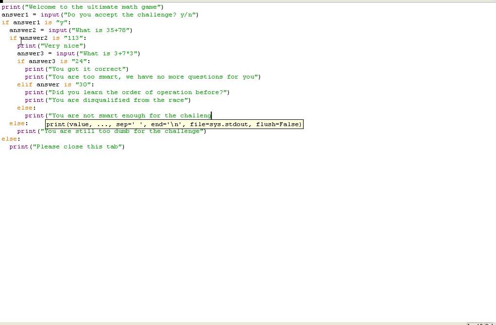 Python Tutorial for Beginner: How to write a simple text game