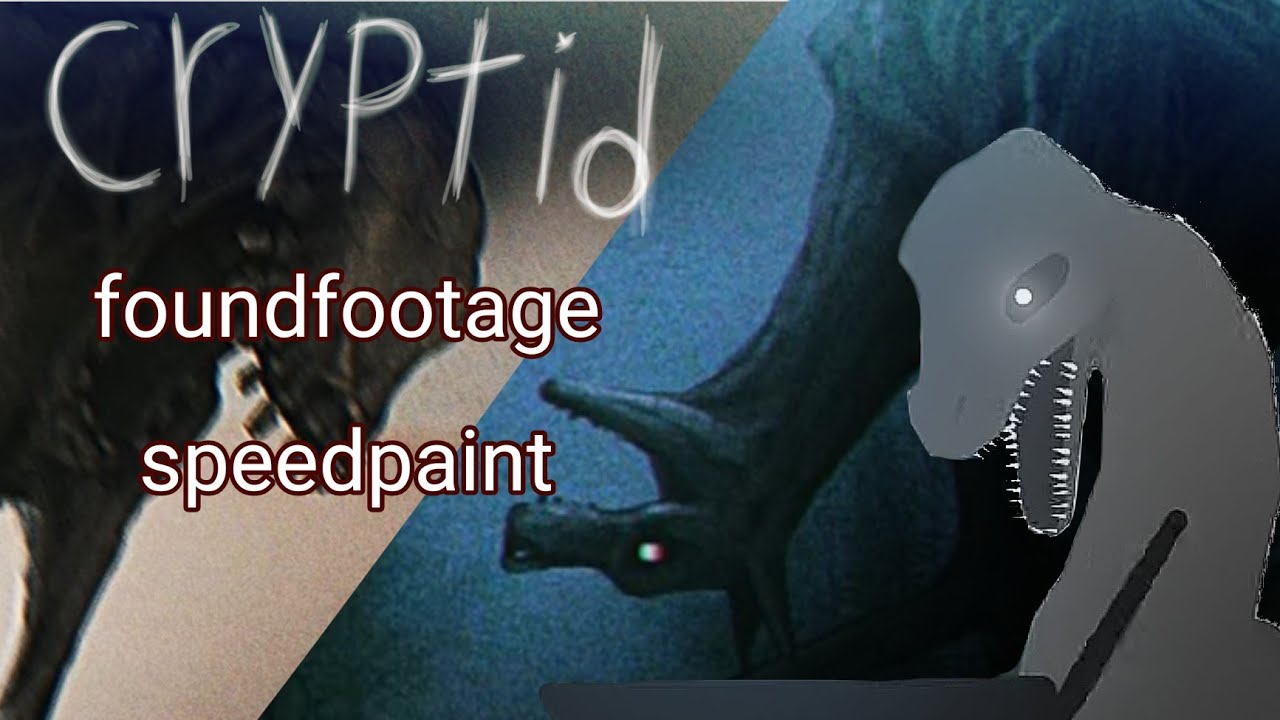 Cryptid speedpaints #3 || (tutorial? idk)