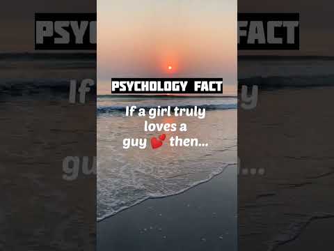 facts 💕 if a Girl truly loves ~ Love Quotes #shorts #girl #love #whatsappstatus #psychology