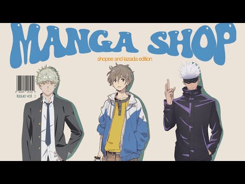 Where to buy manga in the Philippines || shopee & Lazada edition 🍨