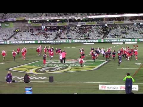Bom Funk Dancing @ Canberra Raiders