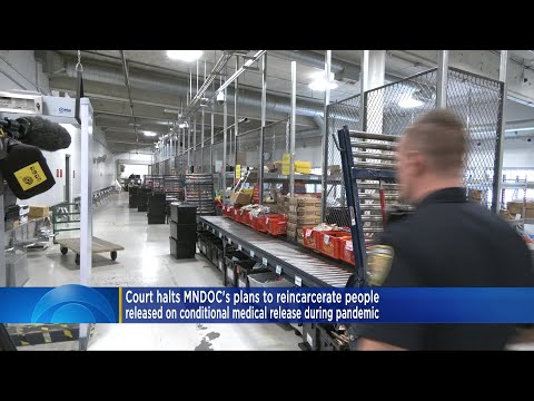 Court halts MNDOC's plans to reincarcerate people released on conditional medical release during pan