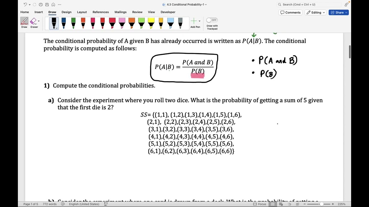 4 3A Conditional Probability