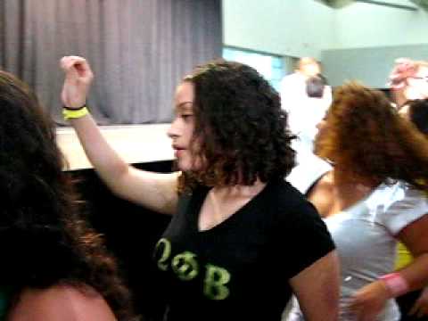 Greekster.tv - Omega Phi Beta Stroll