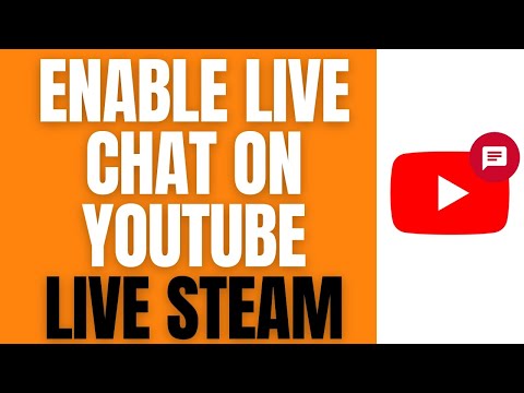 How To Enable a Live Chat On Your YouTube Live Stream.
