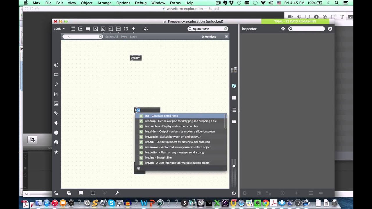 Max Intro Waveform exploration 1