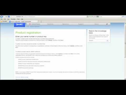Edcom Education: How to Register your SMART Board