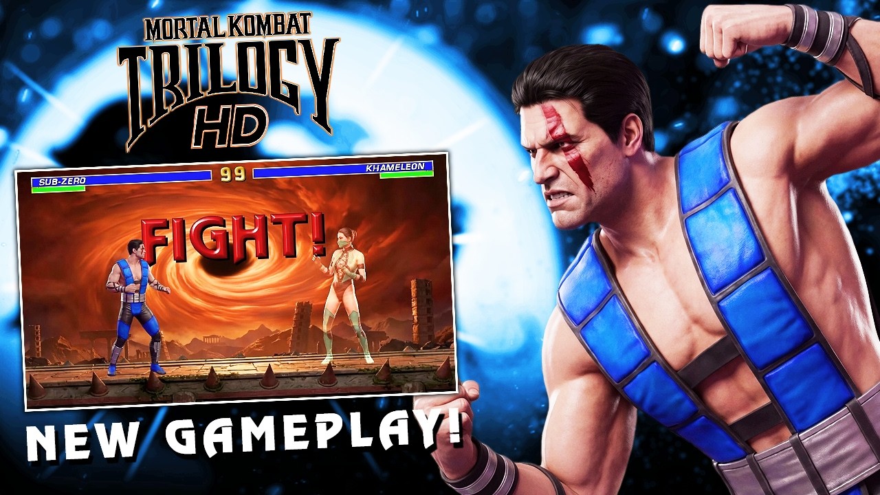 Mortal Kombat Trilogy HD – NEW Sub-Zero Gameplay REVEALED! (First Look Reaction)