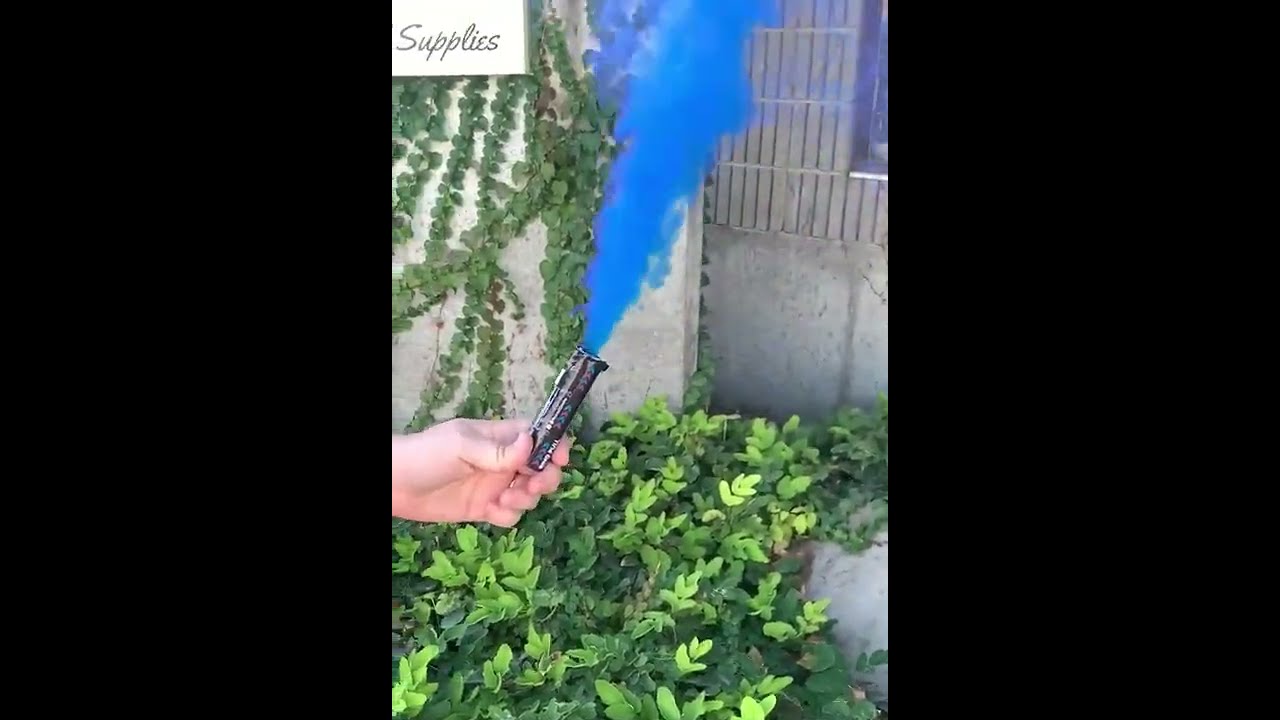 How to start a Ring Pull Smoke Bomb