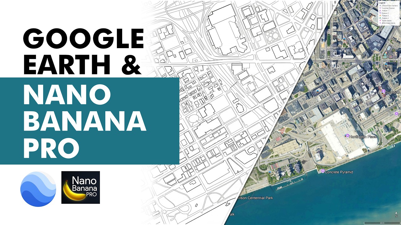 NANO BANANA PRO + GOOGLE EARTH Can Save Architects HOURS of TIME