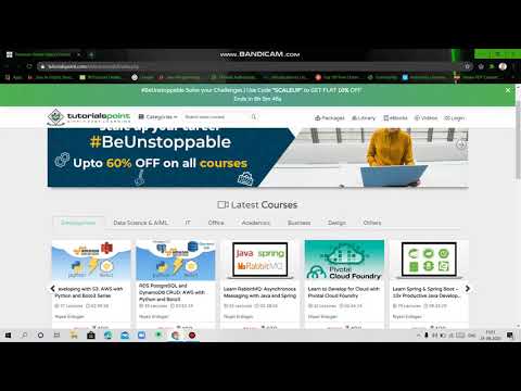 Free Certification Course Tutorials point