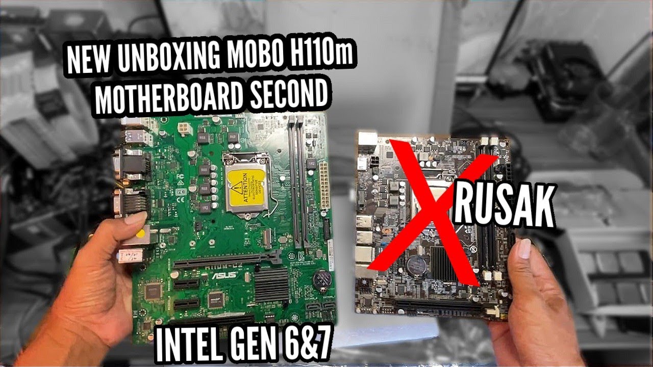 BUY ANOTHER CHEAP ONE...! ASUS H110M MOTHERBOARD TESTED WITH CORE i3 6100 PC GAME GTA V