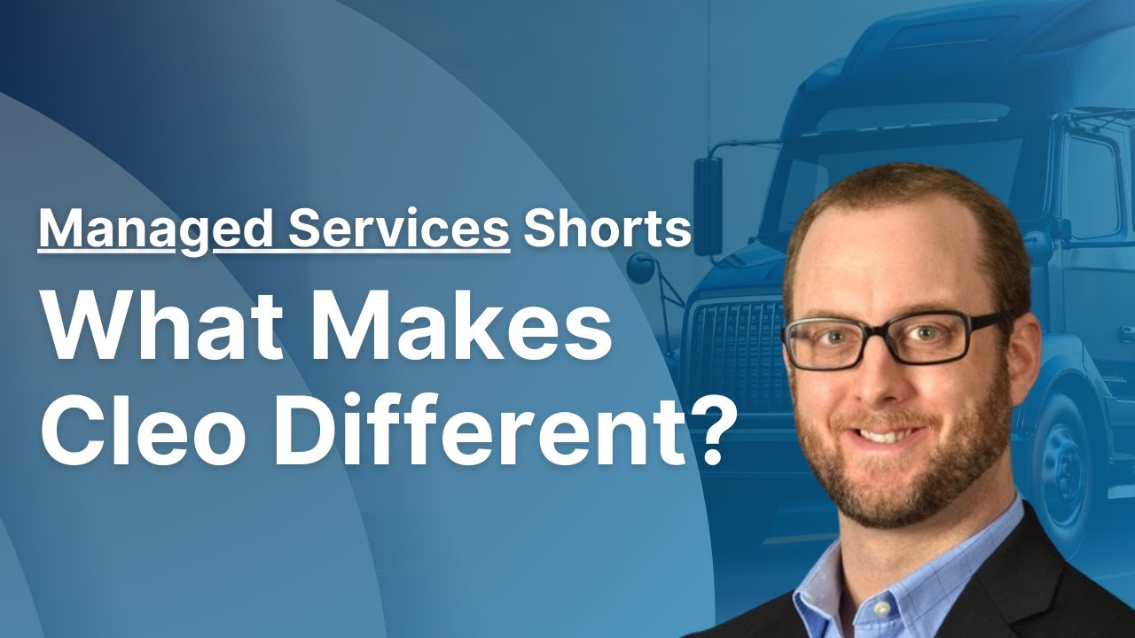 #1 Cleo's Managed Services Are Different