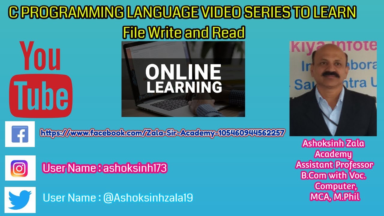 Write and Read Strings in a Text File in C Programming Language
