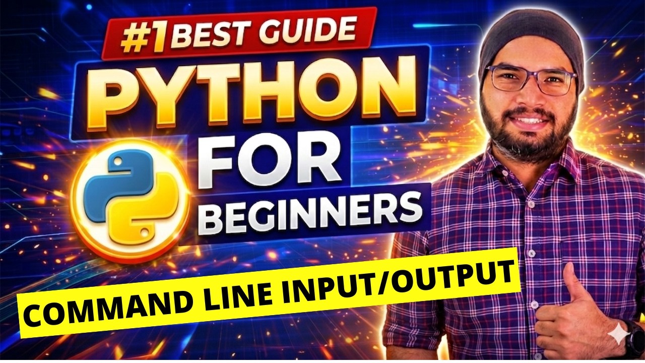 #17 Command Line Input & Output in Python | Python Tutorials For Beginners