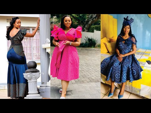 Beautiful Tswana Traditional Dresses: 2022 Latest Trendy & Sophisticated #Tswana Traditional Dresses