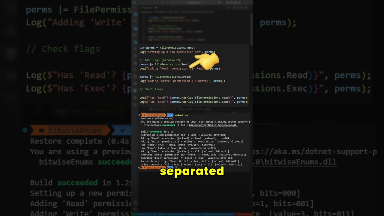 Enum Flags are awesome in C#