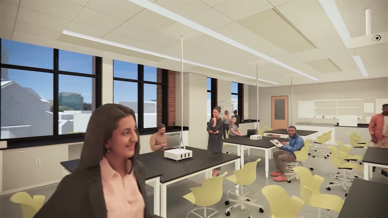CHS STEM Building - Animated Virtual Tour