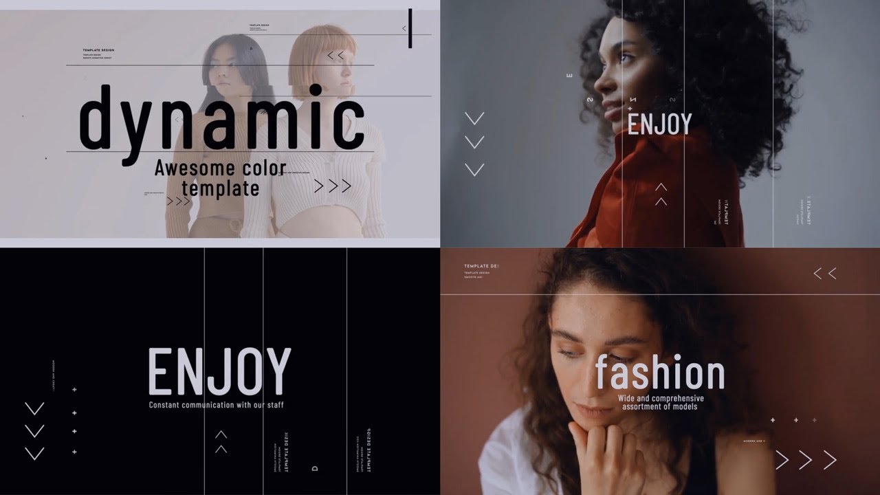 Trendy Opener - Free After Effect Template | Pik Templates