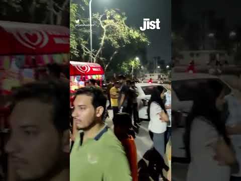 People Rush Out Of Homes As Earthquake Rocks India