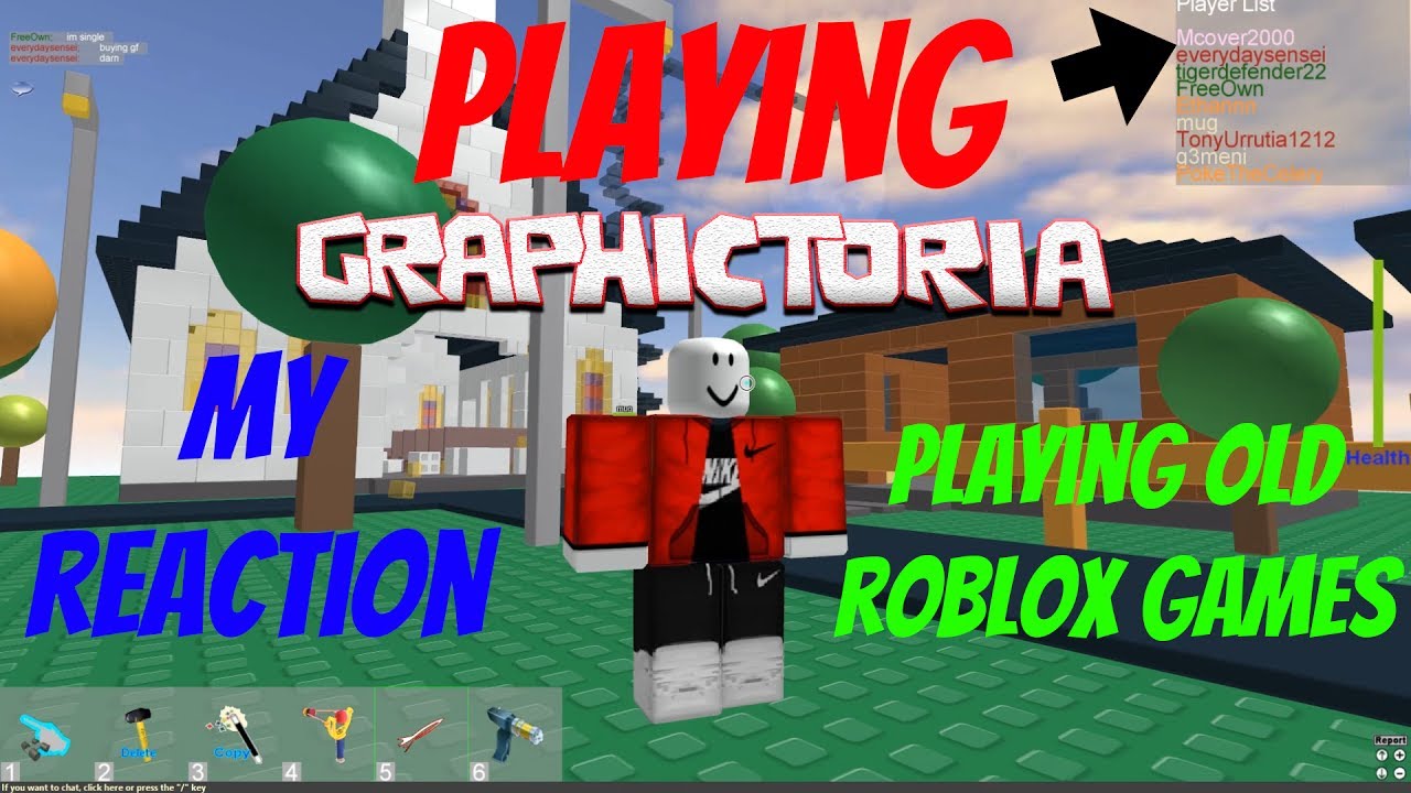 Playing Graphictoria! The Old Roblox Simulator!