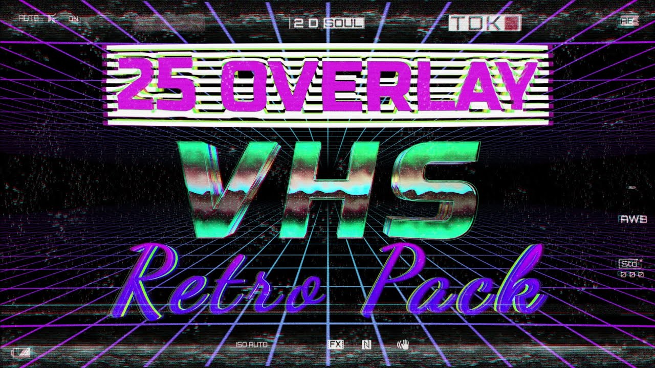 Retro VHS Overlay Pack 02 [After Effects Template]
