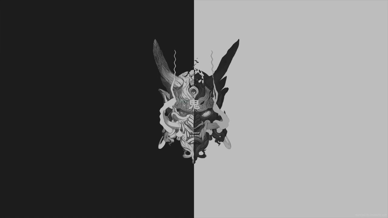 Oni Mask/ Life & Death/ 4K Animated Wallpaper