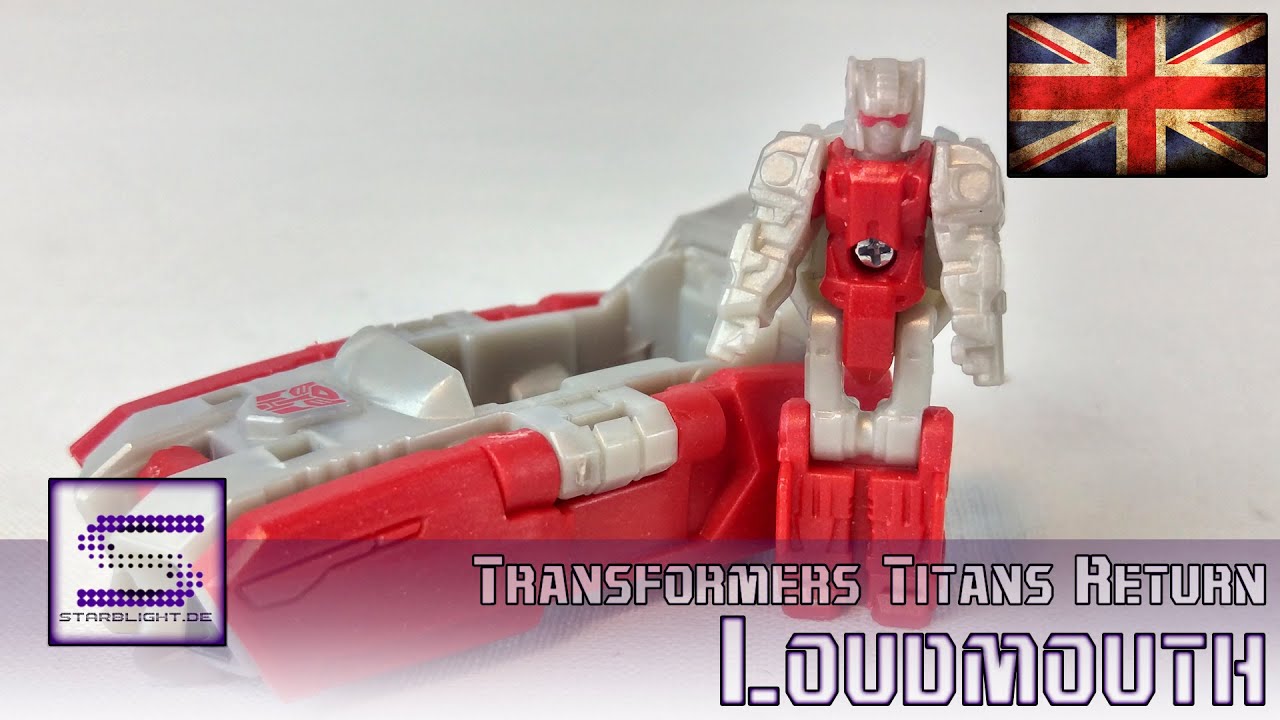Transformers Generations Titans Return Loudmouth Review (English)