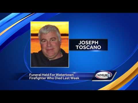 Massachusetts firefighter Joseph Toscano laid to rest