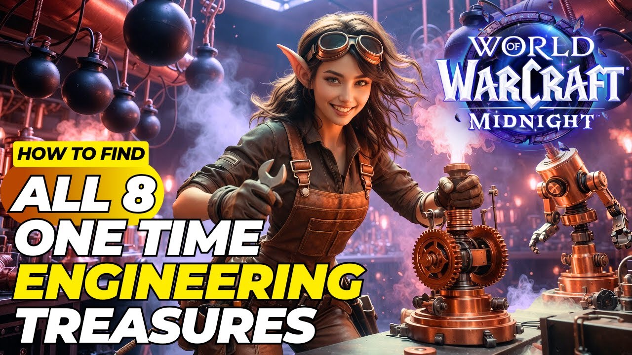 Midnight Engineering All 8 Knowledge Treasure Locations - Full Walkthrough
