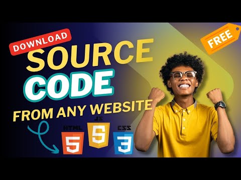 Download SOURCE CODE of Any Website || Source File || HTML CSS JS || Web Development