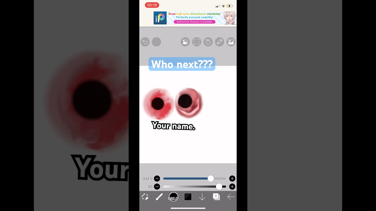 Drawing in Ibis.paint for the first time #viral #fyp #digitalartist #digitalart #viralfypシ