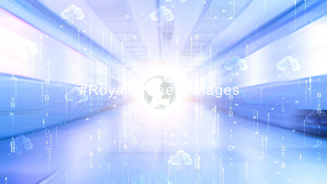 Cloud computing background video effects HD | Cloud Computing Background - stock motion graphics