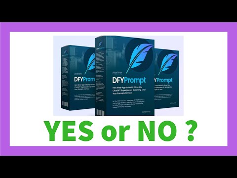 DFY Prompt Review - Legit Software?