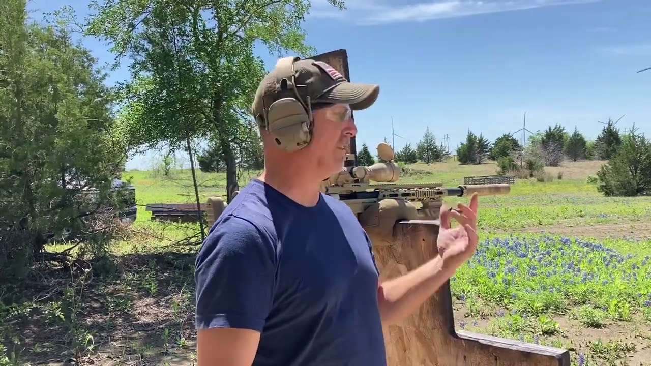USMC M40A6 range practice