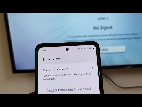 Samsung smart view not working | Smart view not connecting to tv | Connect Samsung phone to tv