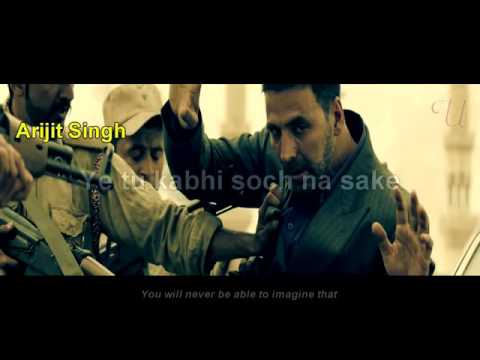 Arijit Singh,Tulsi Kumar Soch Na Sake Airlift 2016Lyrics and English Translation Video
